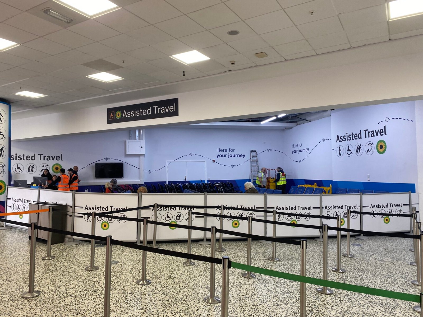 New queuing areas for passengers as BHX upgrades security hall ...