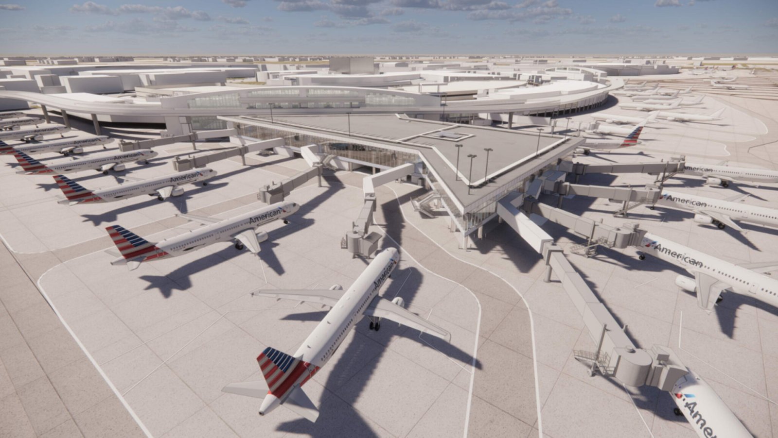 DFW celebrates major milestone in Terminal C expansion project ...